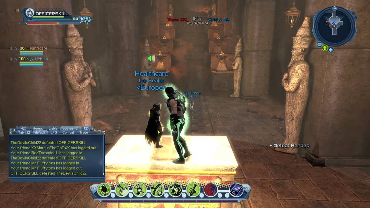 DCUO Devil getting wrecked - YouTube