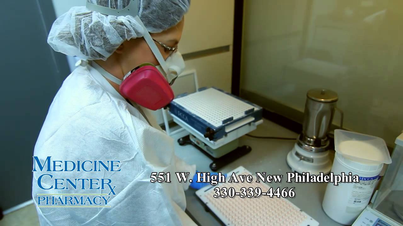 Compounding at Medicine Center New Philadelphia - YouTube
