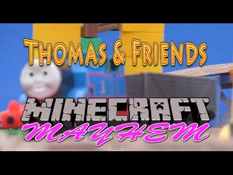 Thomas The Tank Engine in Minecraft Mayem - YouTube