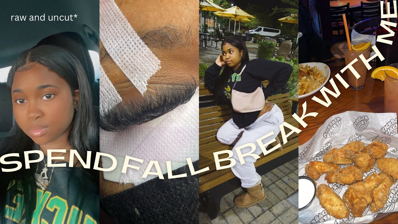 DAY IN THE LIFE: SPEND MY COLLEGE FALL BREAK WITH ME| GOING OUT ...