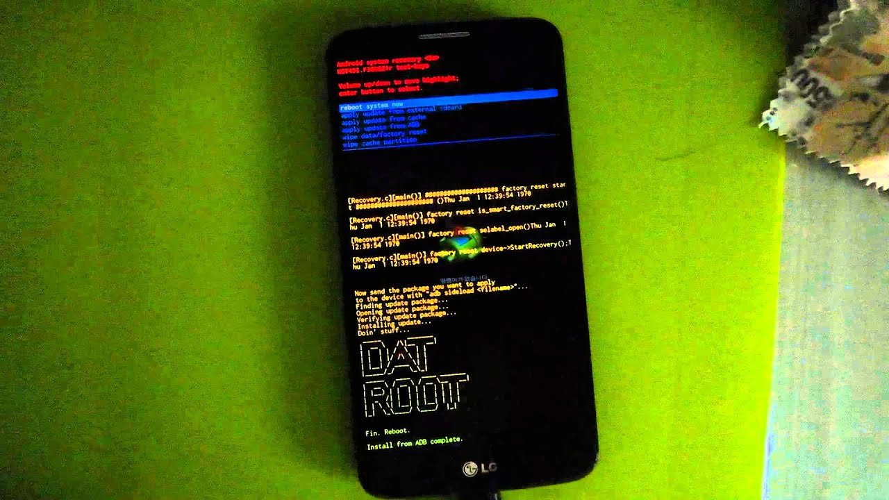 LG G2 android 4 4 2 Kitkat Rooting 간단하게 하기 - YouTube