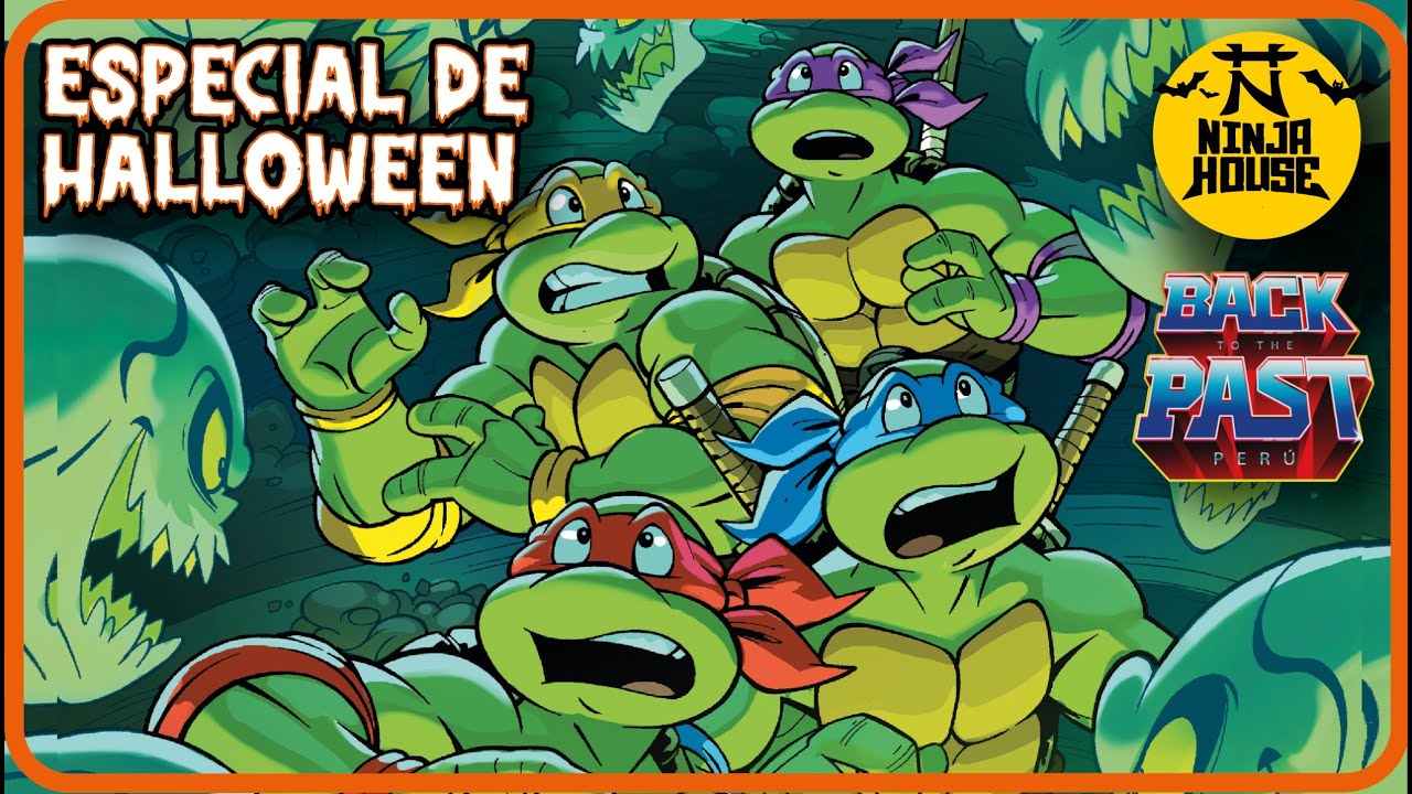 AVENTURA DE HORROR | TMNT IDW SATURDAY MORNING ADVENTURES: HALLOWEEN ...