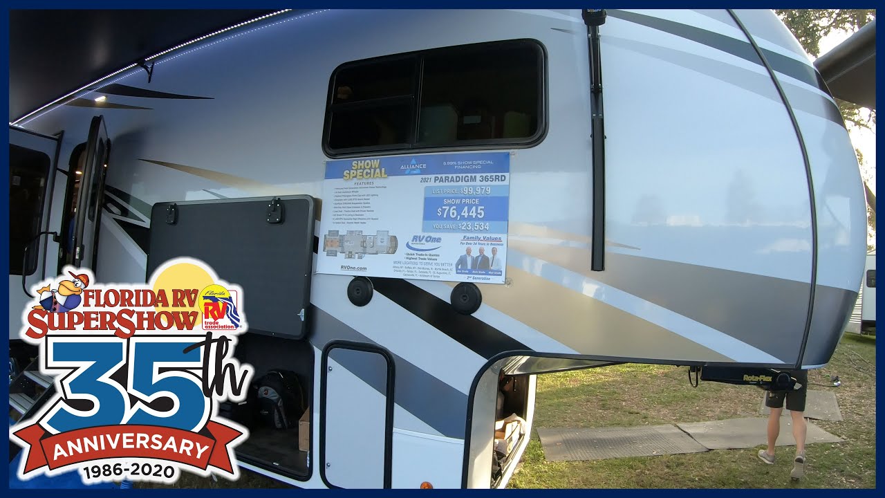 Florida RV SuperShow 2020 Alliance RV 5th Wheels - YouTube