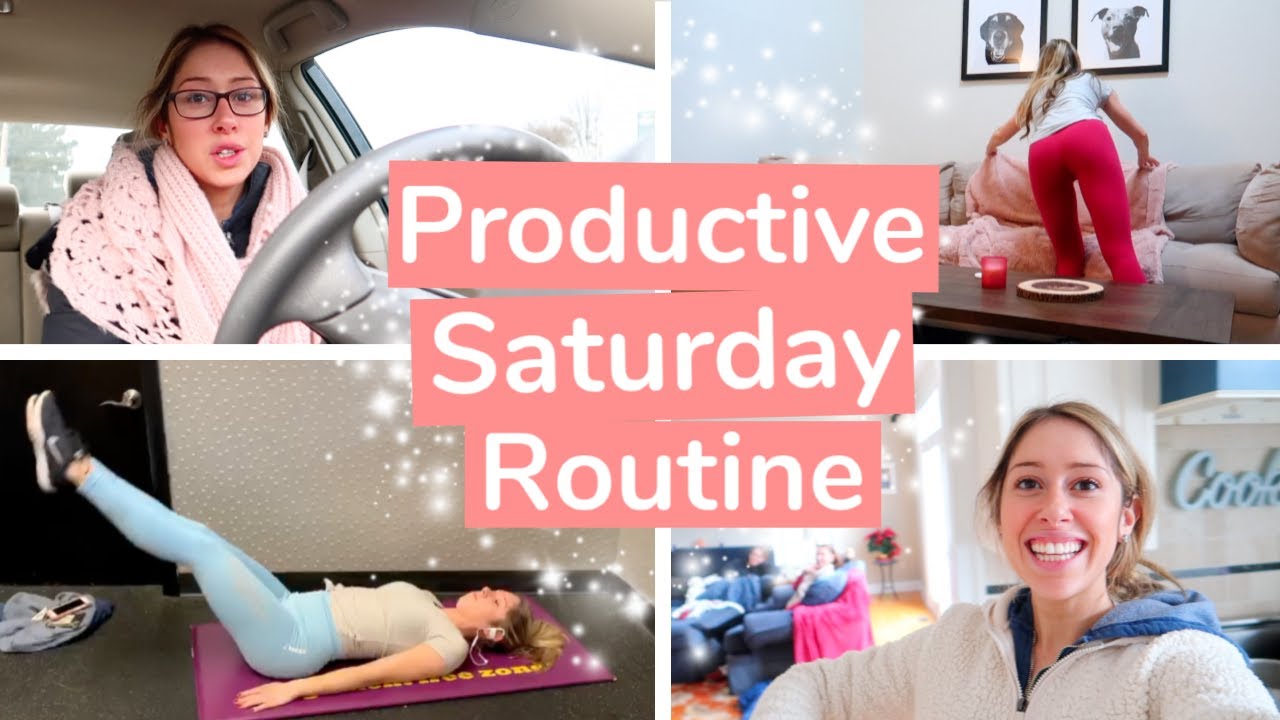 PRODUCTIVE SATURDAY IN MY LIFE | Productive Weekend Routine - YouTube
