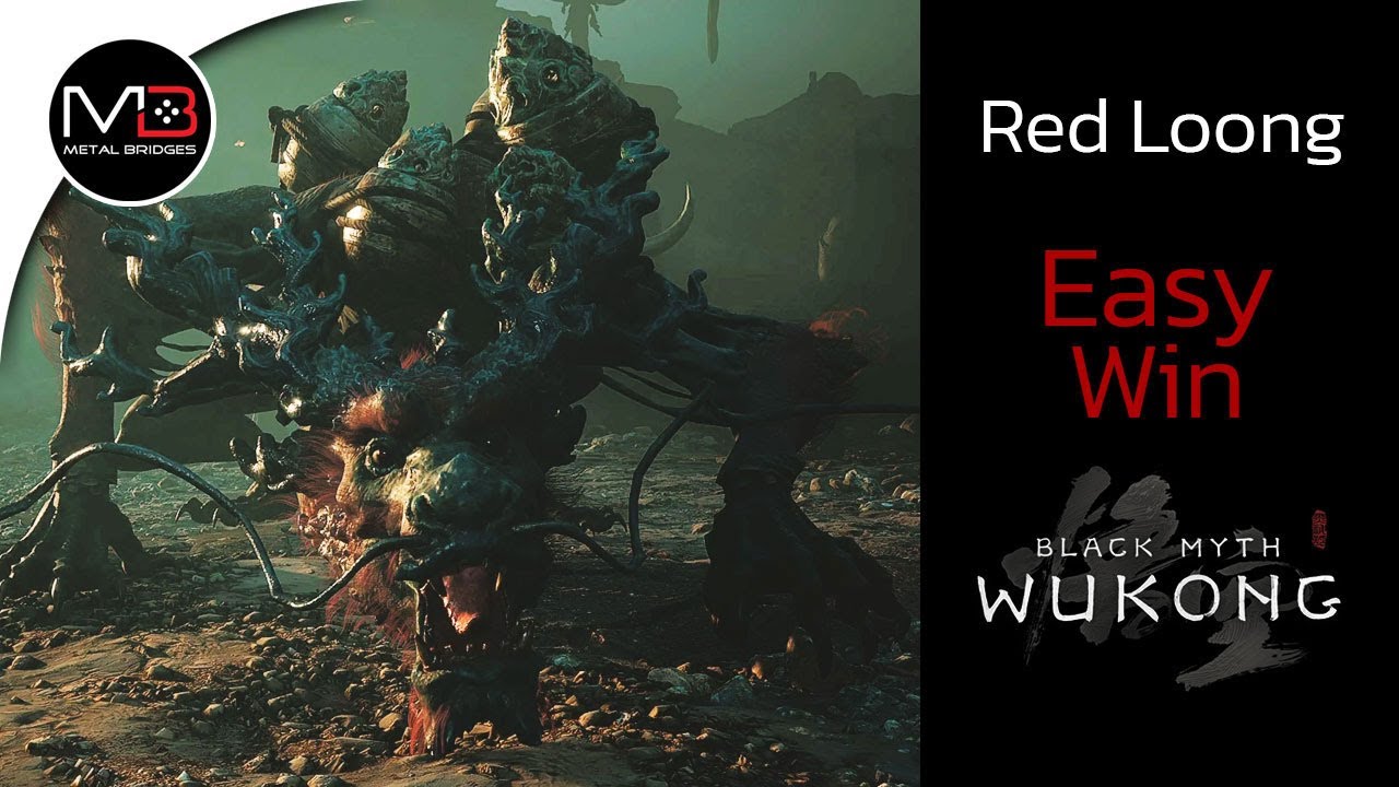 Easy Win "Red Loong" Black Myth Wukong - YouTube