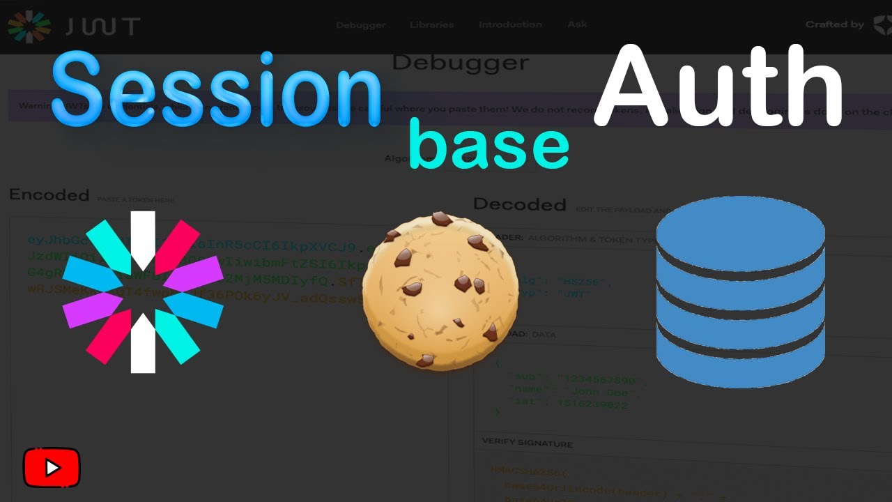 REST API Session base Auth - امنیت API REST براساس نشست ها - YouTube