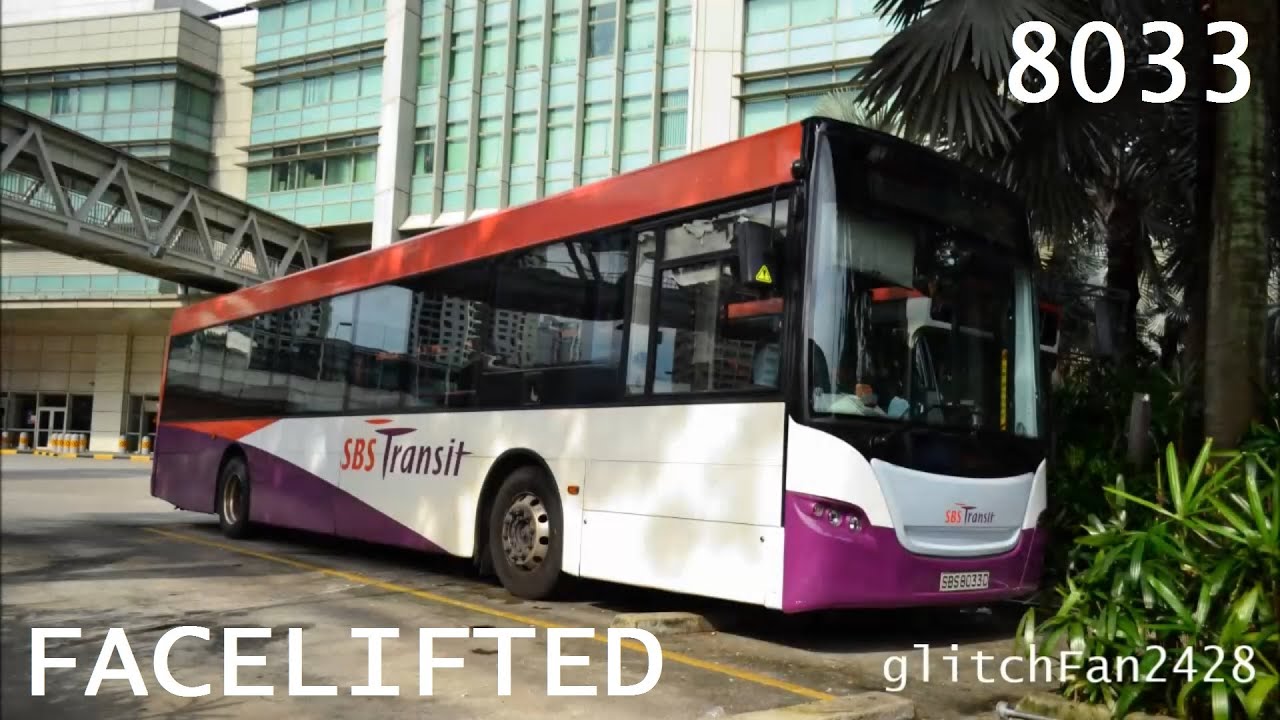 [SBST] SBS8033D Facelifted Scania K230UB Demo @ Toa Payoh Int Arrival ...