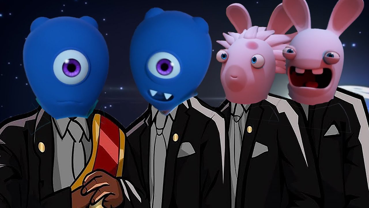 Rabbids Invasion With Alien - Coffin Dance Song (COVER) - YouTube