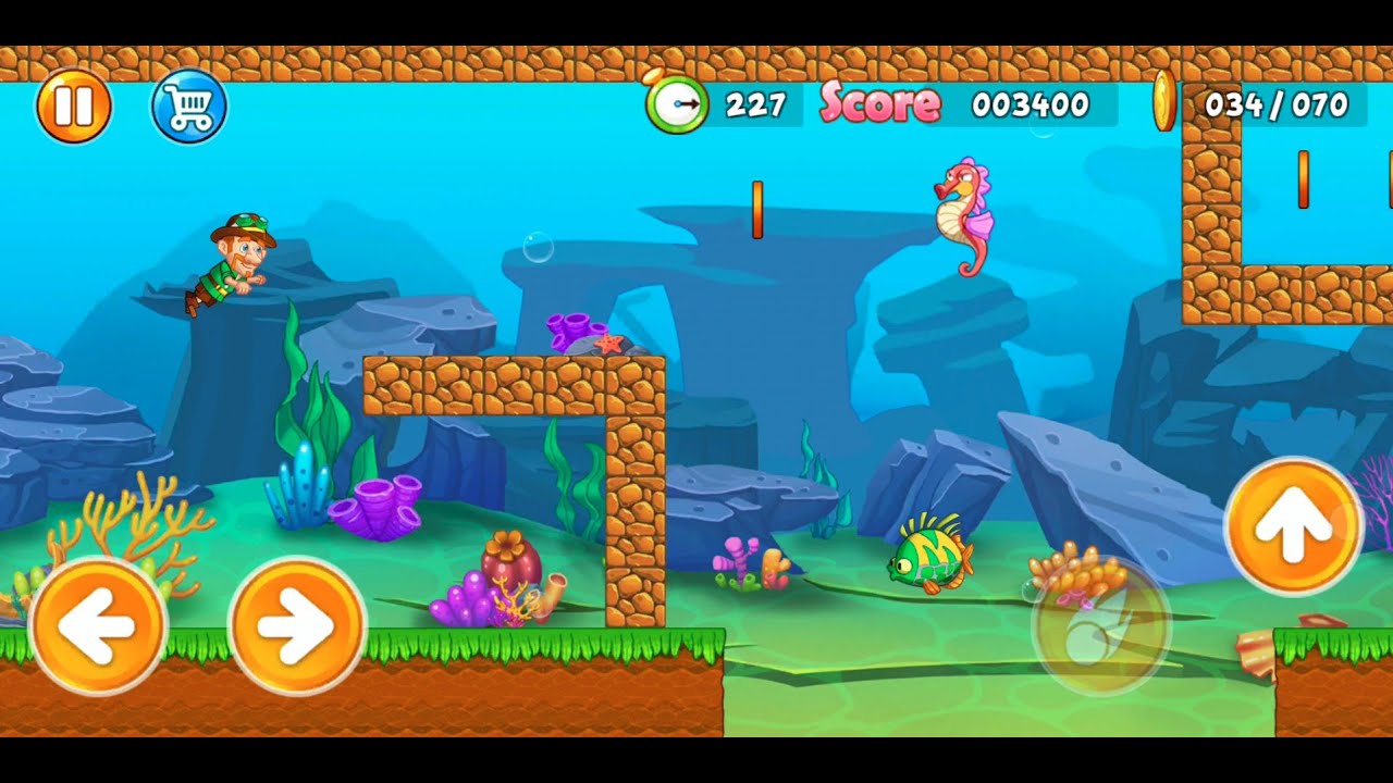 Super Jake's Adventure – Jump & Run! Android Game From Level 1 to 9 ...