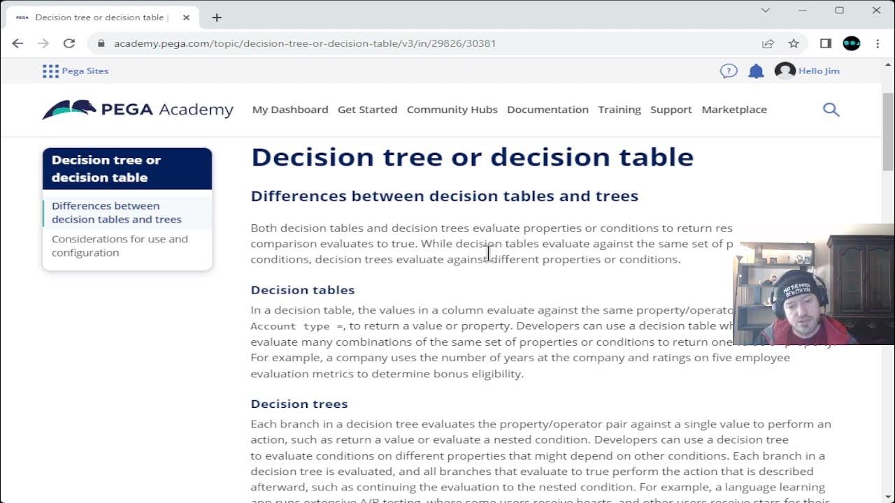 "Decision tree or decision table" Topic - Pega - Part 106 - YouTube