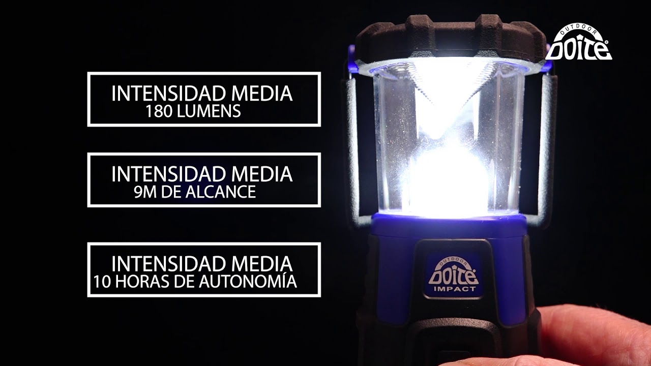 Lámpara LED Doite Impact - YouTube