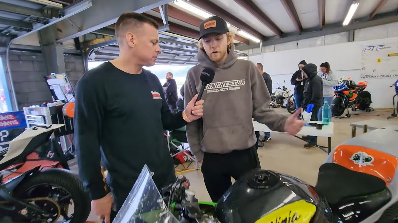 CHAMPION ELI BLOCK WINS 500 SUPERBIKE CLASS LOUDON CLASSIC 2023 ...