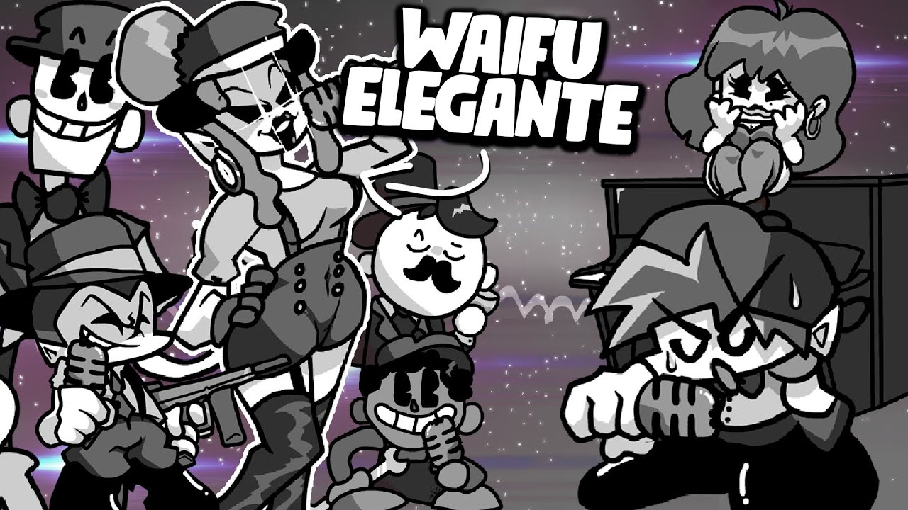 QUE ELEGANCIA LA DE FRIDAY NIGHT FUNKIN - FNF MOD ELEGANTE (musica AÑOS ...