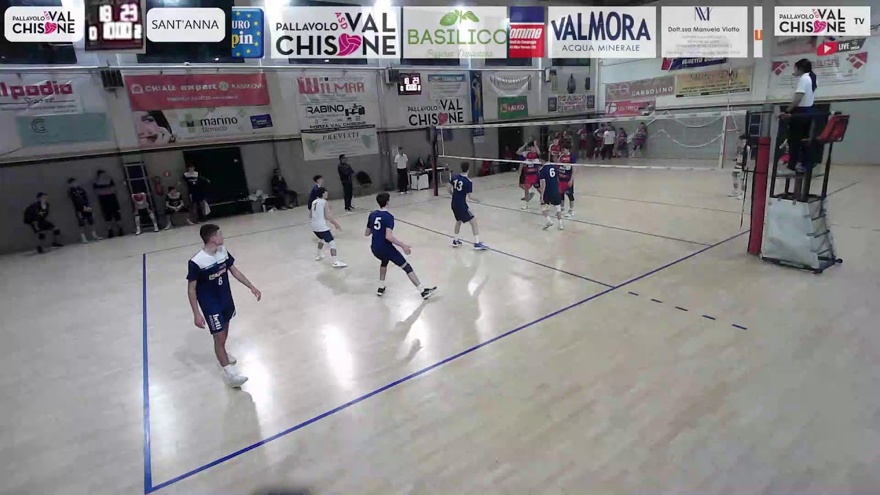 UNDER 17M -BASKO VAL CHISONE - SANT'ANNA VOLLEY - YouTube