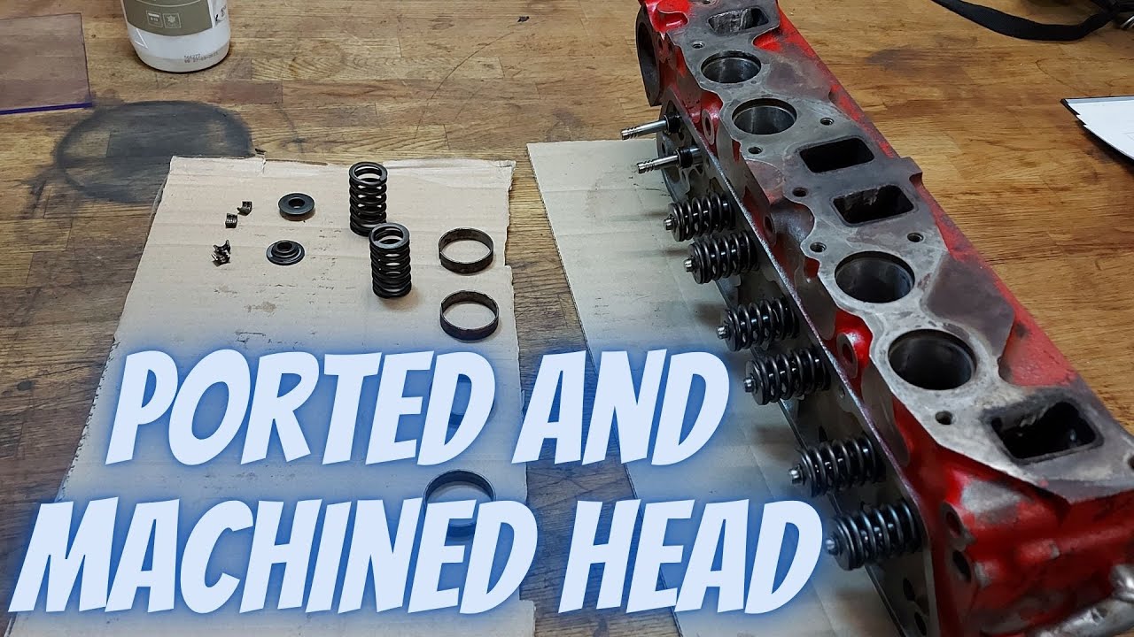 Valve installation and measuring and counting the compression ratio ...