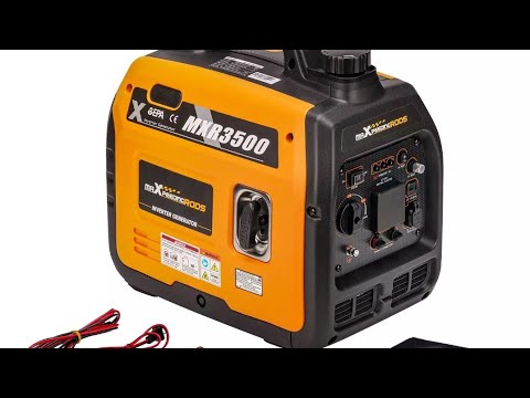 Maxpeedingrods MXR 3500 WATT Inverter generator unbox walk around and ...