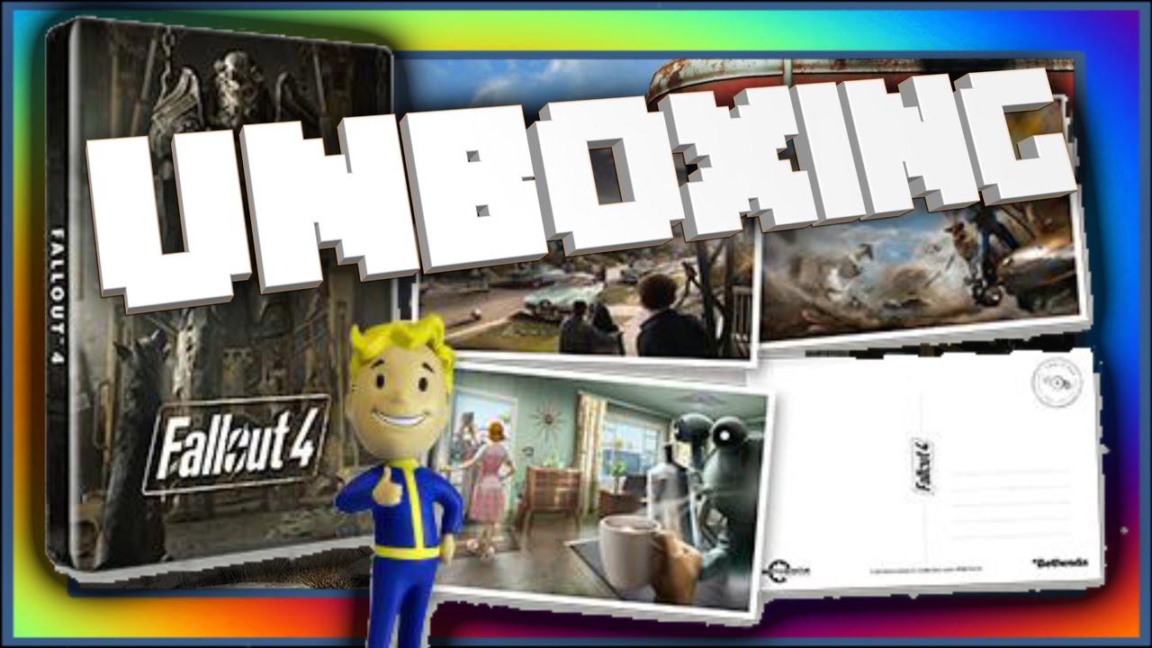 FALLOUT 4 'STEELBOOK EDITION' UNBOXING!!! - YouTube