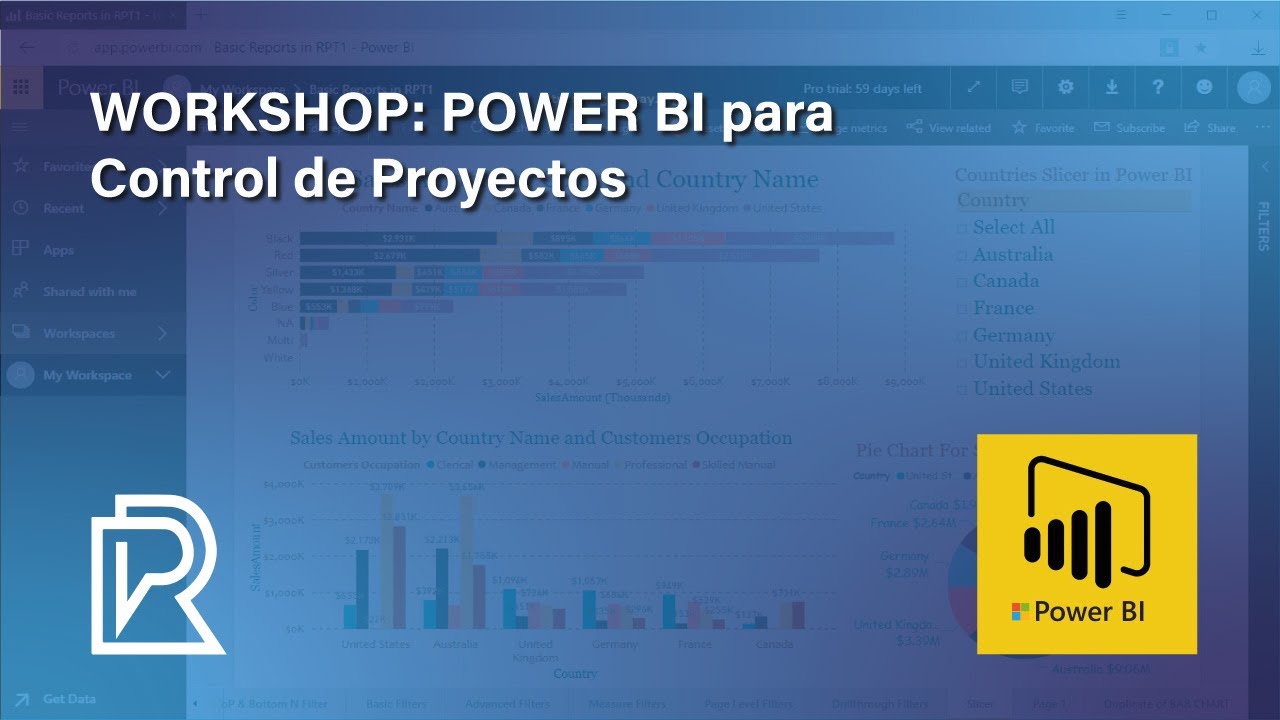 WORKSHOP: POWER BI para Control de Proyectos - YouTube