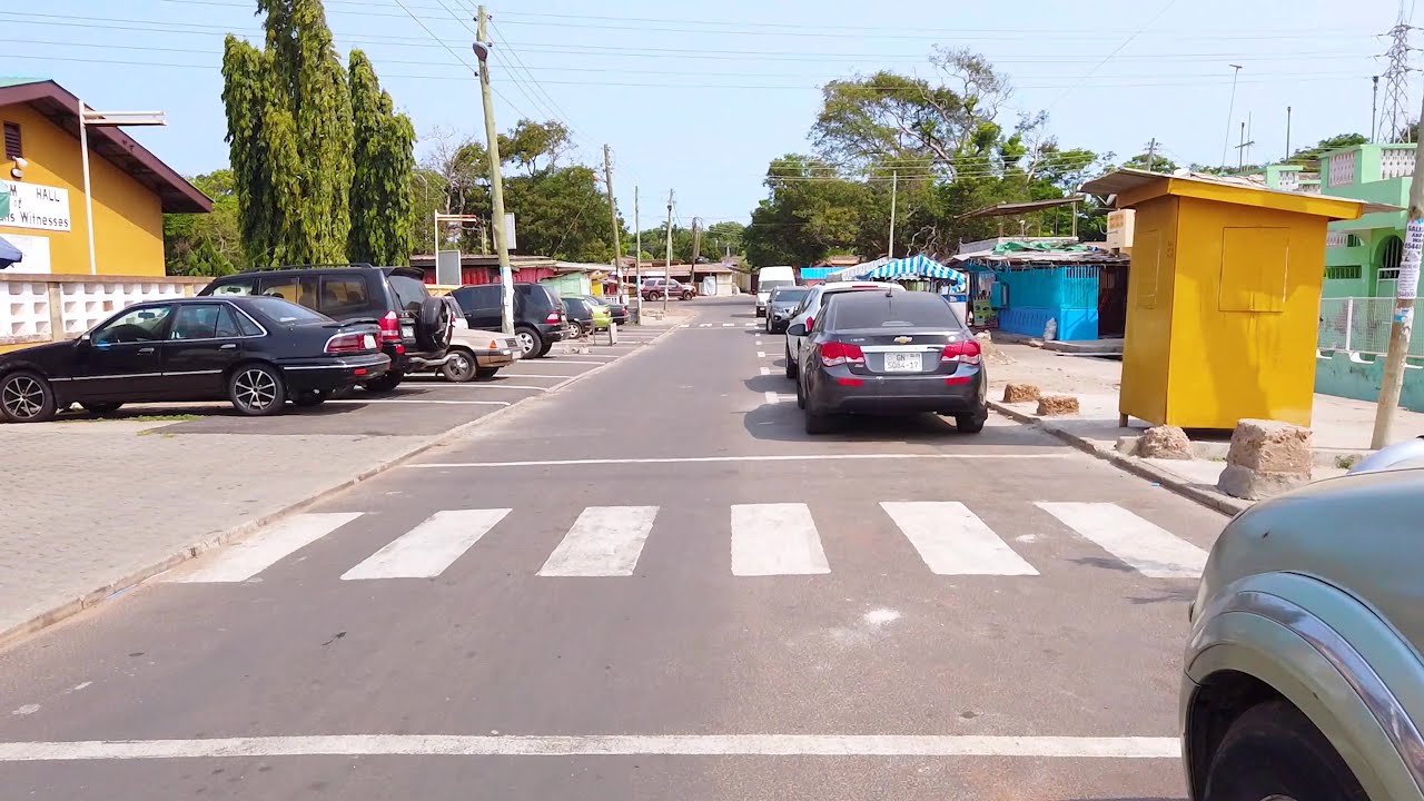 4K WALK THROUGH TEMA COMMUNITY 4 ACCRA GHANA AFRICAN WALK VIDEOS - YouTube