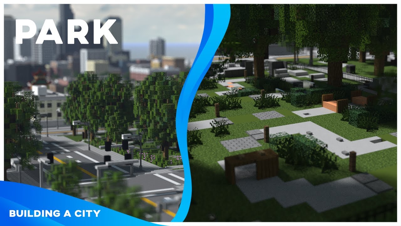 Building A City #87 (S2) // Miniature Golf & Small Park // Minecraft ...