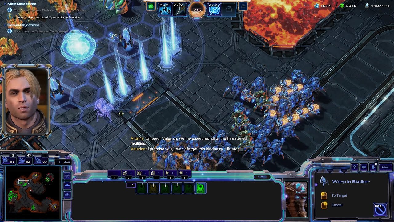 StarCraft 2 Heart of the Swarm Campaign (Protoss Edition) Mission 12 ...