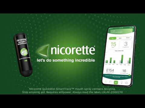 NICORETTE® SmartTrack- How to Tap & Track Your Usage