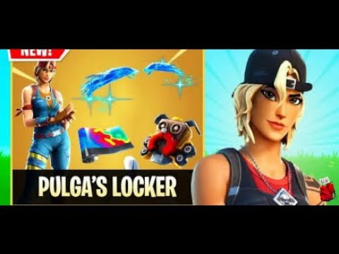 PULGAS (clix) Locker Bundle!! Combos+gameplay - YouTube