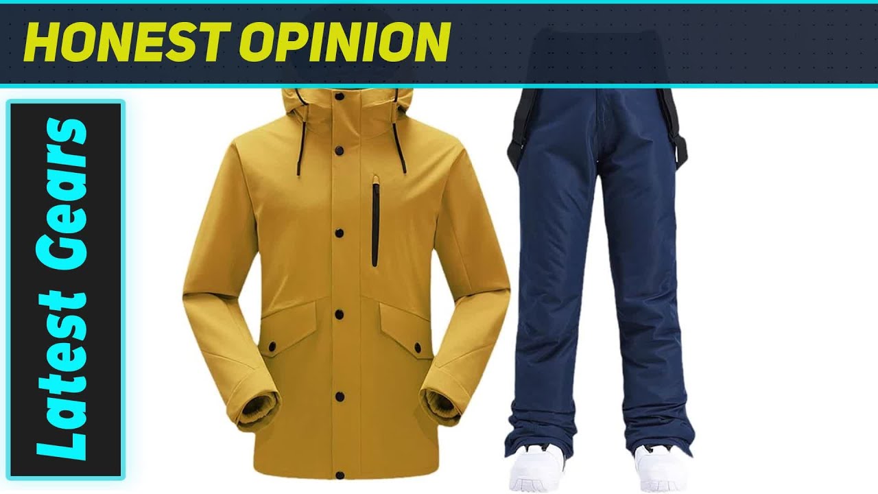 Conquer Winter: Men's Thick Ski Suit Delivers Unbeatable Warmth! - YouTube