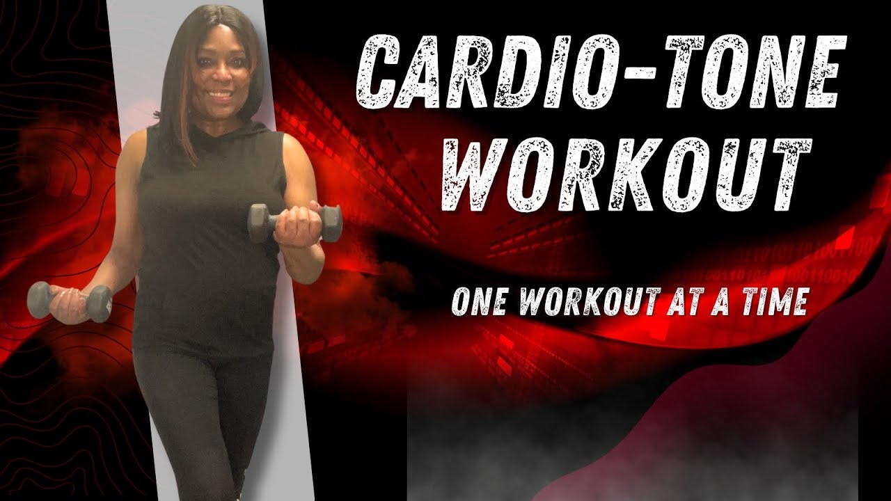 25-Minute Cardio-Tone Workout | Full-Body Fat Burn & Strength Routine ...