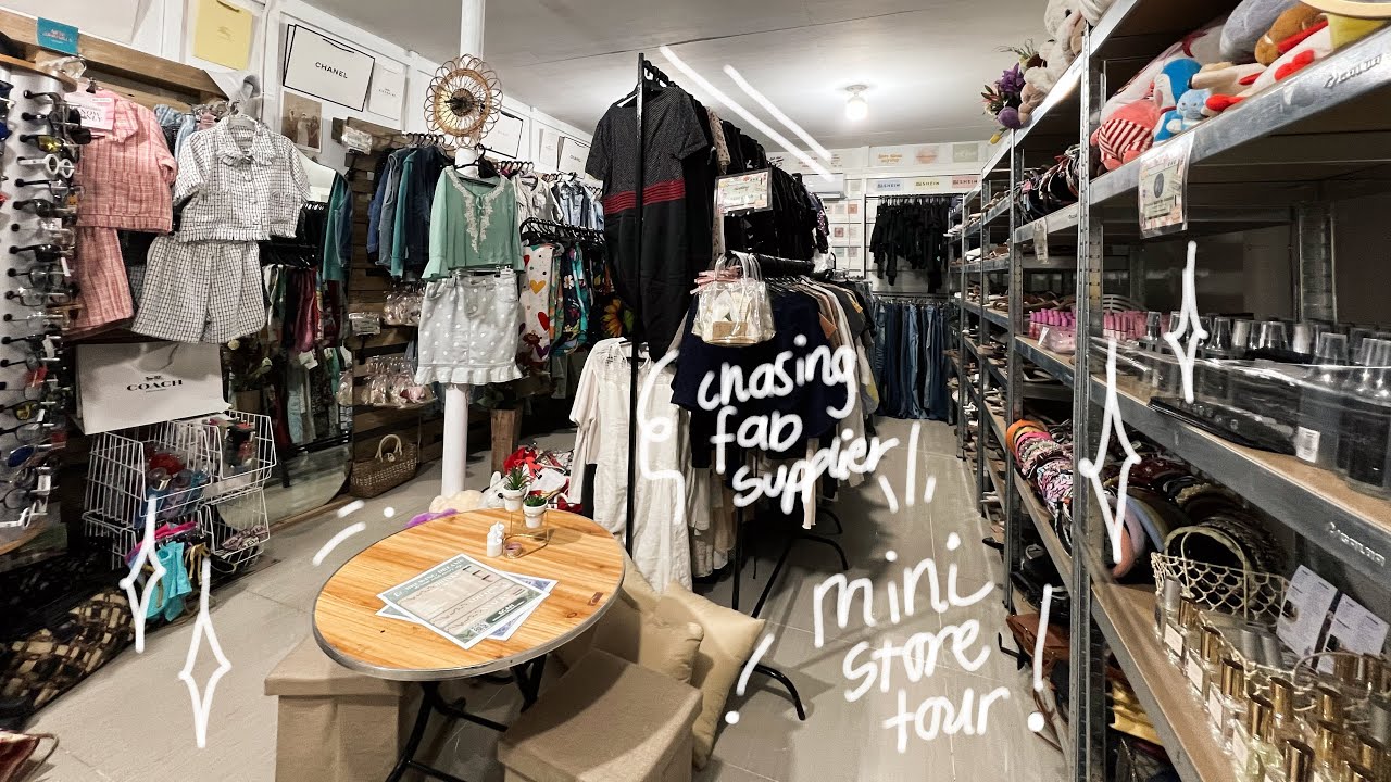 Chasing Fab Supplier • Mini Store Tour!! | Janee Bualoy - YouTube