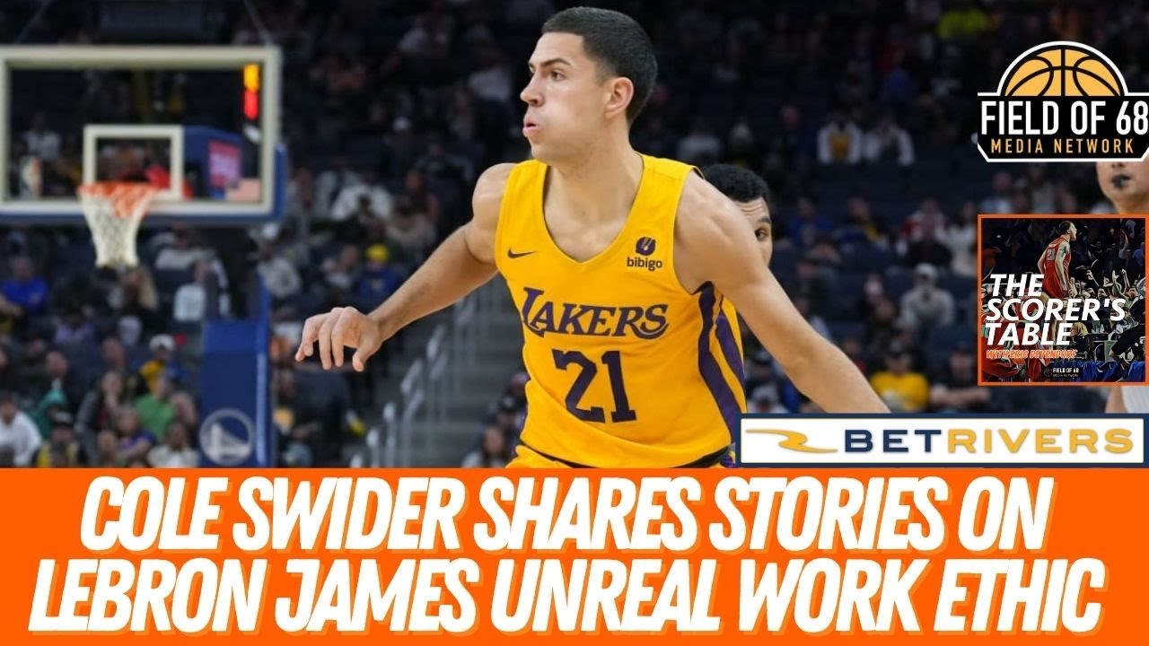 Los Angeles Lakers F Cole Swider on Syracuse, LeBron James, Anthony ...