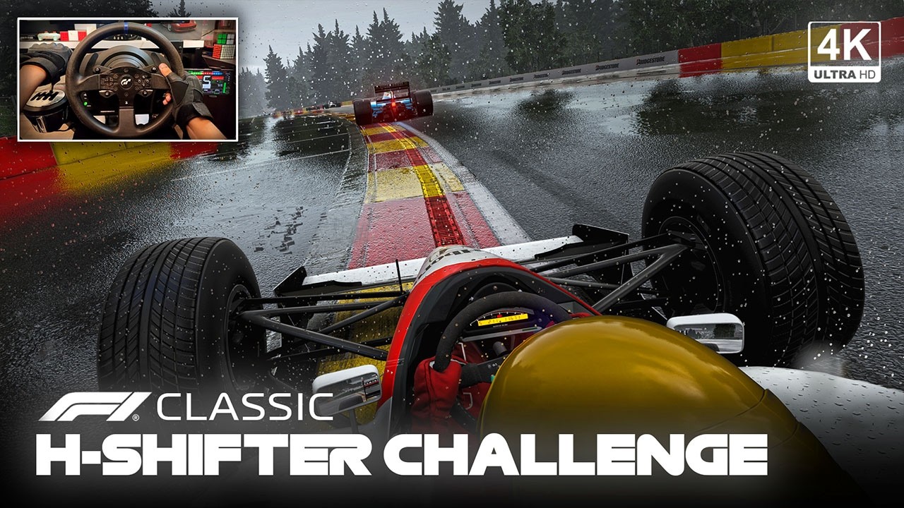 F1 Classic H-Shifter + Clutch Challenge - Senna’s McLaren MP4/6 V12 ...