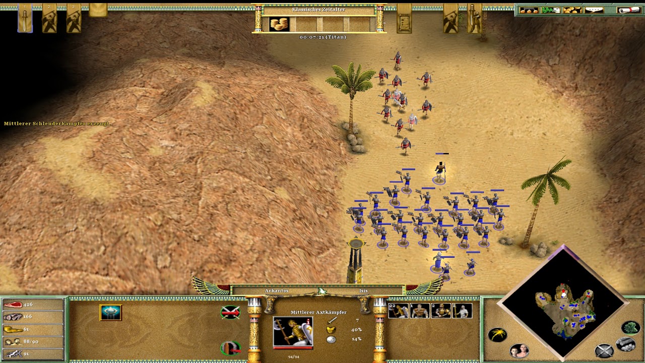 Age of Mythology: Gameplay #17 Level 11 LOW QUALITY IN THE GAME (TITAN ...