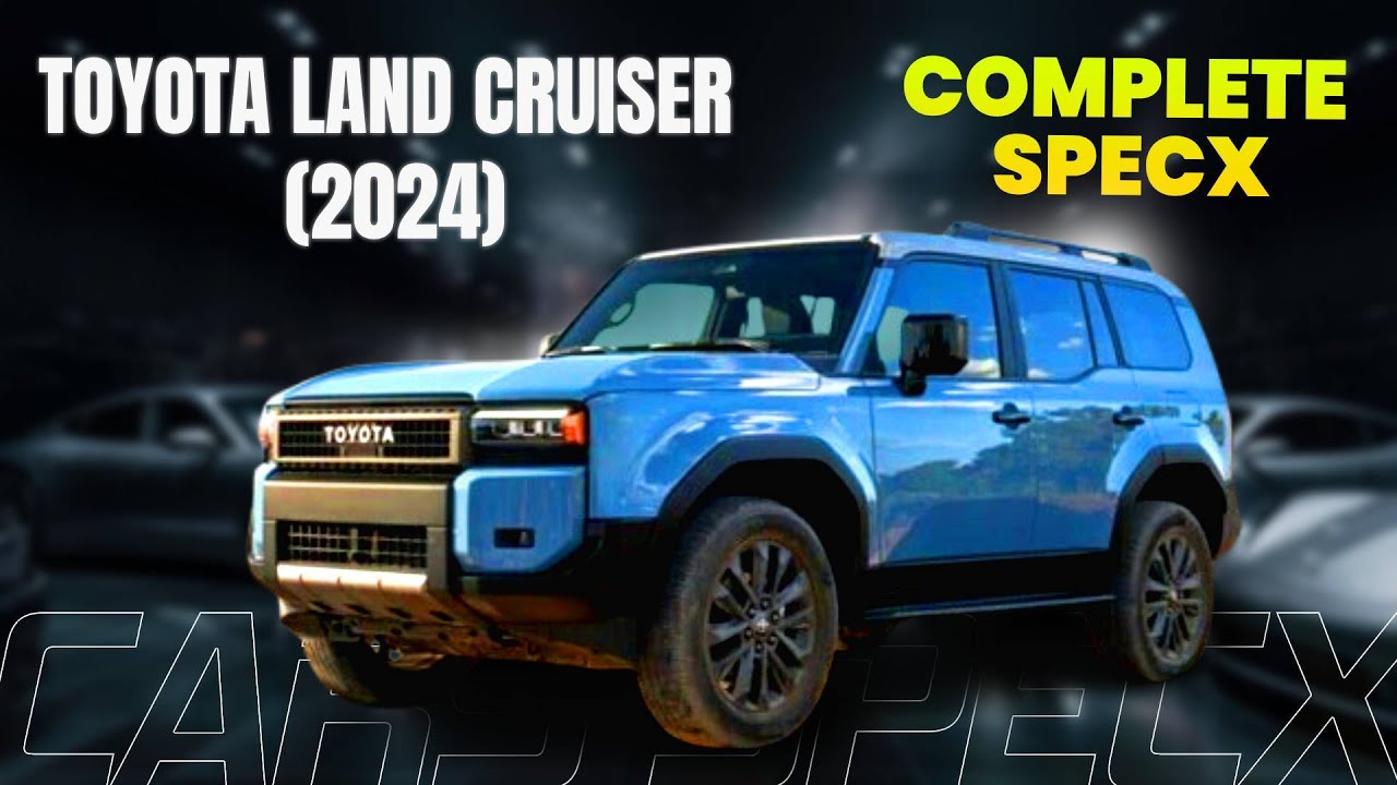 2024 Toyota Land Cruiser Specifications | The Ultimate Off-Road Luxury ...