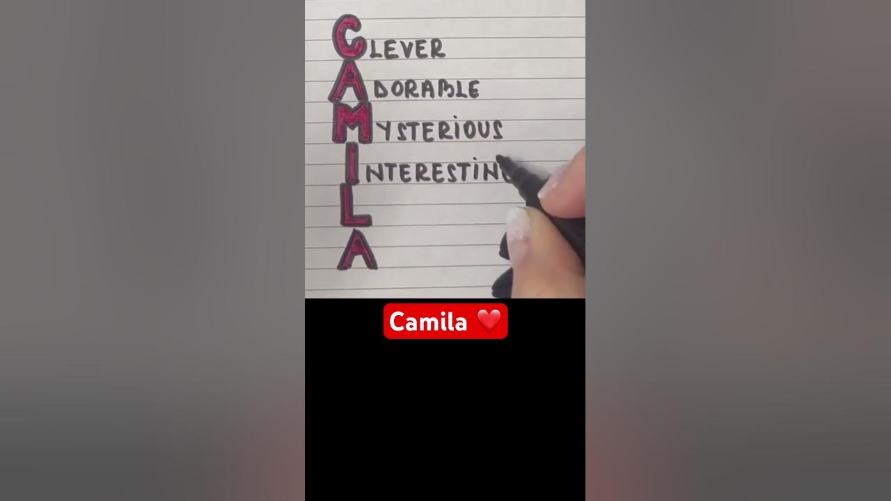Meaning Of The Name CAMILA meaning name camila YouTube meaning-of-the-name-camila-meaning-name-camila-youtube