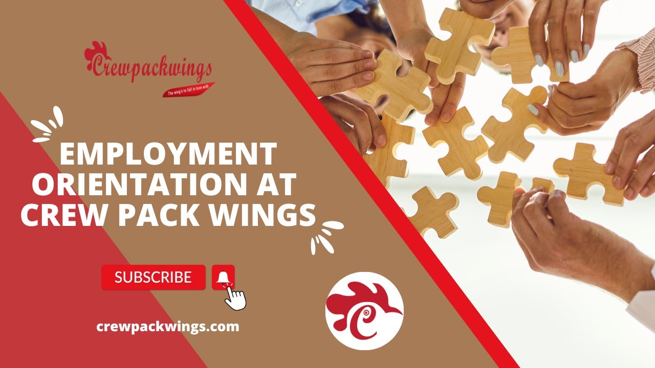Crew Pack Wings Employment Orientation - YouTube