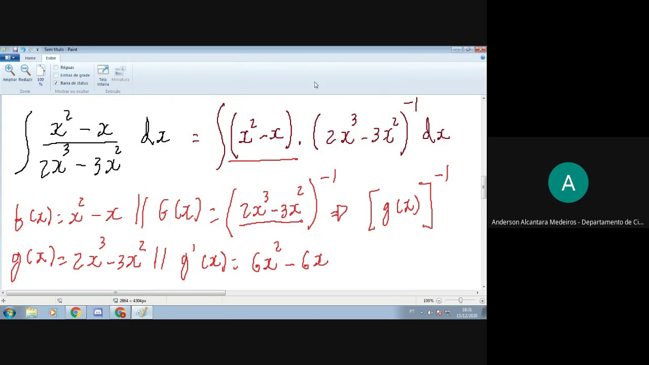 Integral do produto de duas funções - YouTube