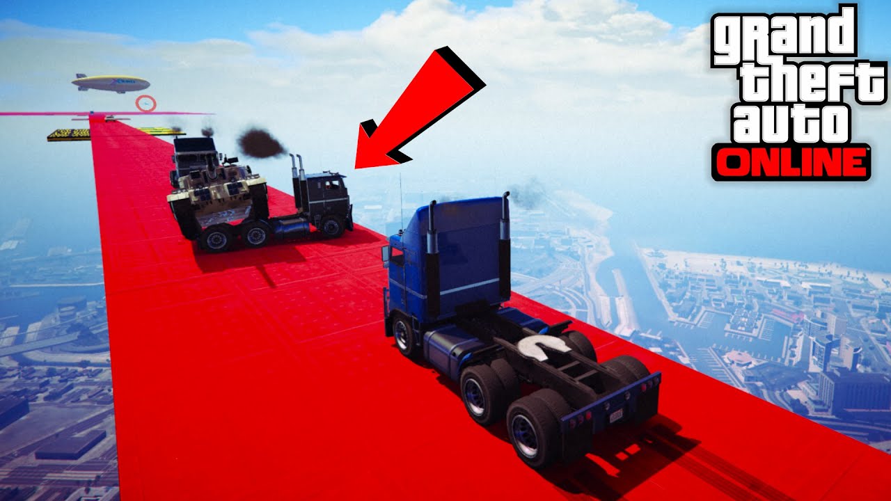 Ultimate GTA V Parkour Race Live 🔴 - YouTube