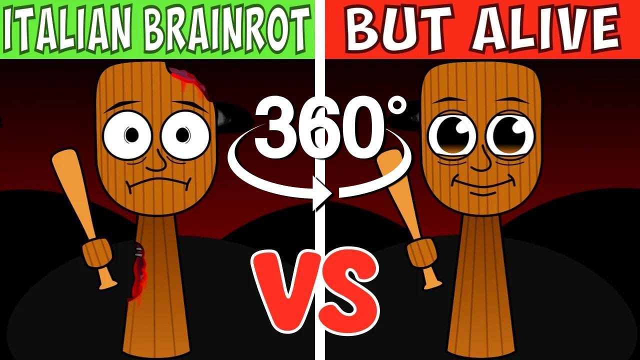 360° VR Incredibox Sprunki ｜ Swapped ITALIAN BRAINROT VS ALIVE 1 - YouTube
