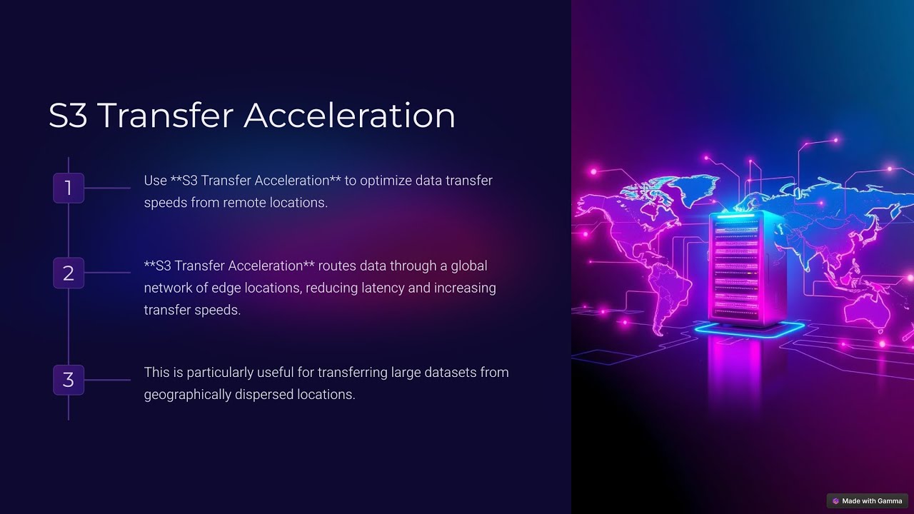 AWS Solution Architect | How to enable Transfer Acceleration in S3 ...
