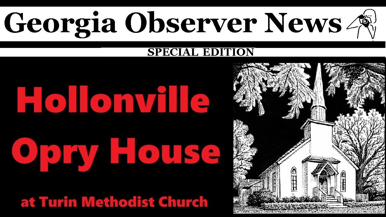 Hollonville Opry House at Turin Methodist Church, Turin, GA - YouTube