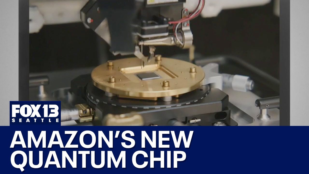 Amazon releases new quantum computing chip | FOX 13 Seattle - YouTube