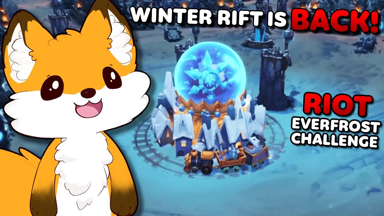 I Played In RIOT's EVERFROST Challenge! | Fox VTuber plays League of ...