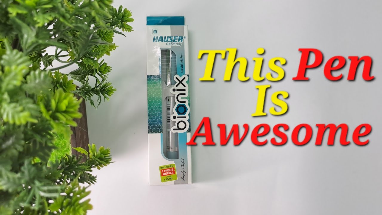 Hauser Bionix Pen Review And First Look 😍😍 - YouTube
