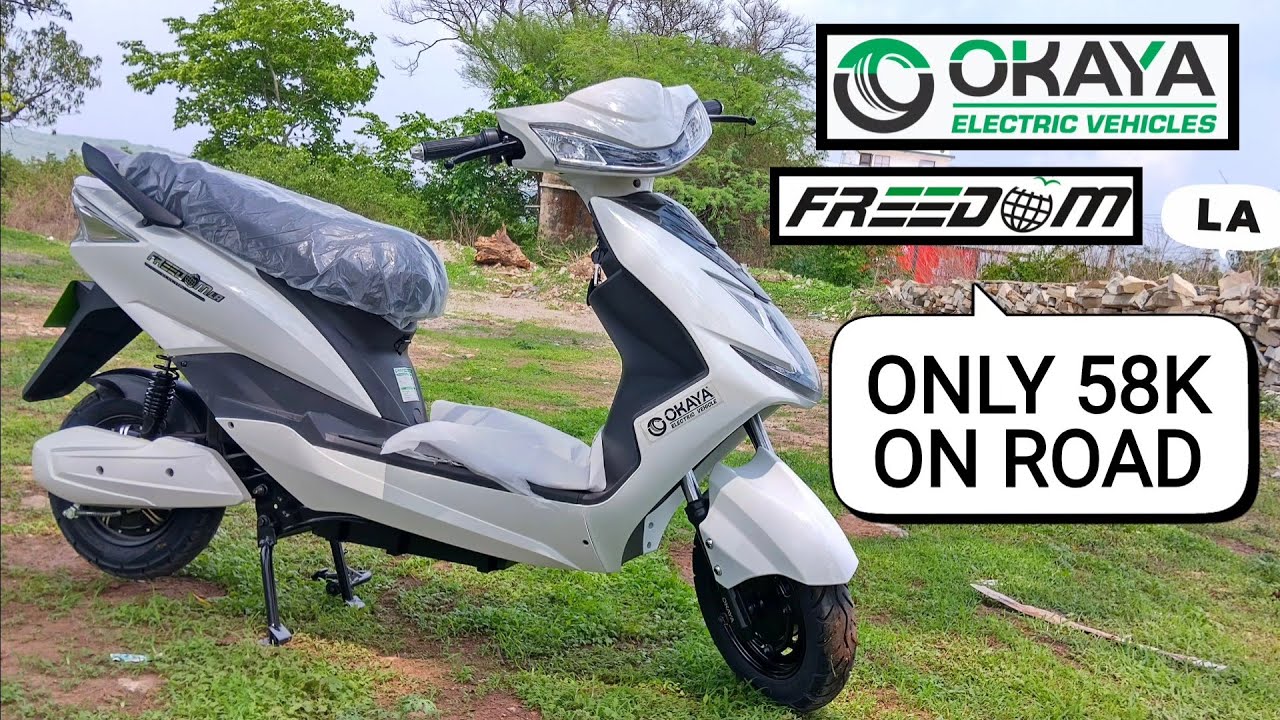 OKAYA FREEDOM LA NON RTO ELECTRIC SCOOTER ONLY 58 K (RAKESH GOYAL 222 ...