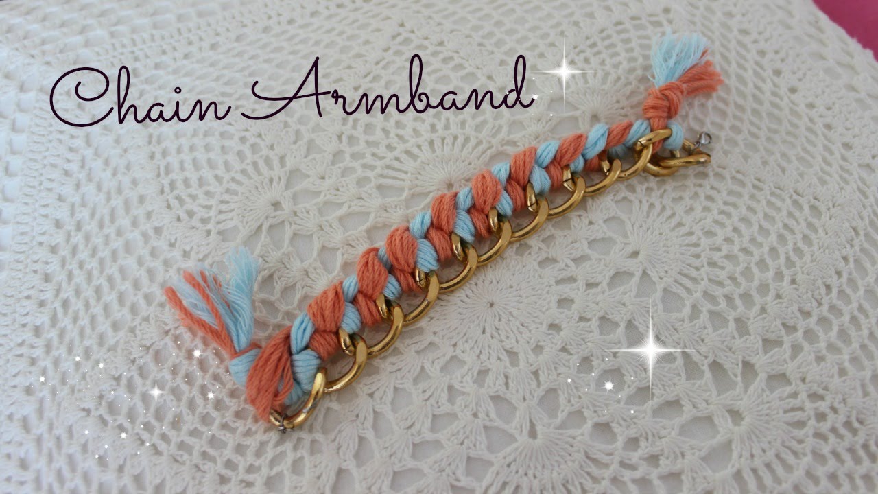 DIY Chain armband ♥ MADEBYNoelle - YouTube