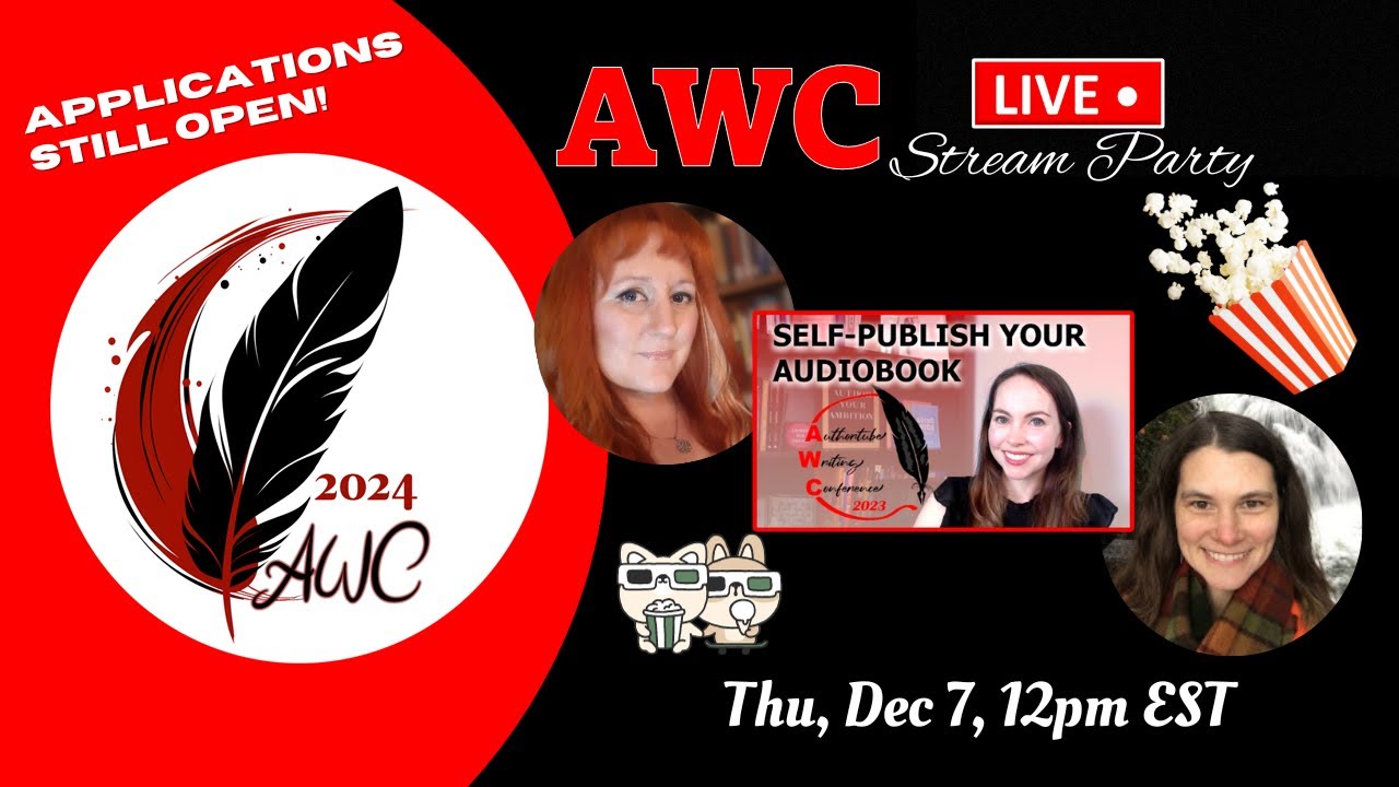 AWC Stream Party! Highlighting AWC Presenters: MK Williams 🍿 - YouTube