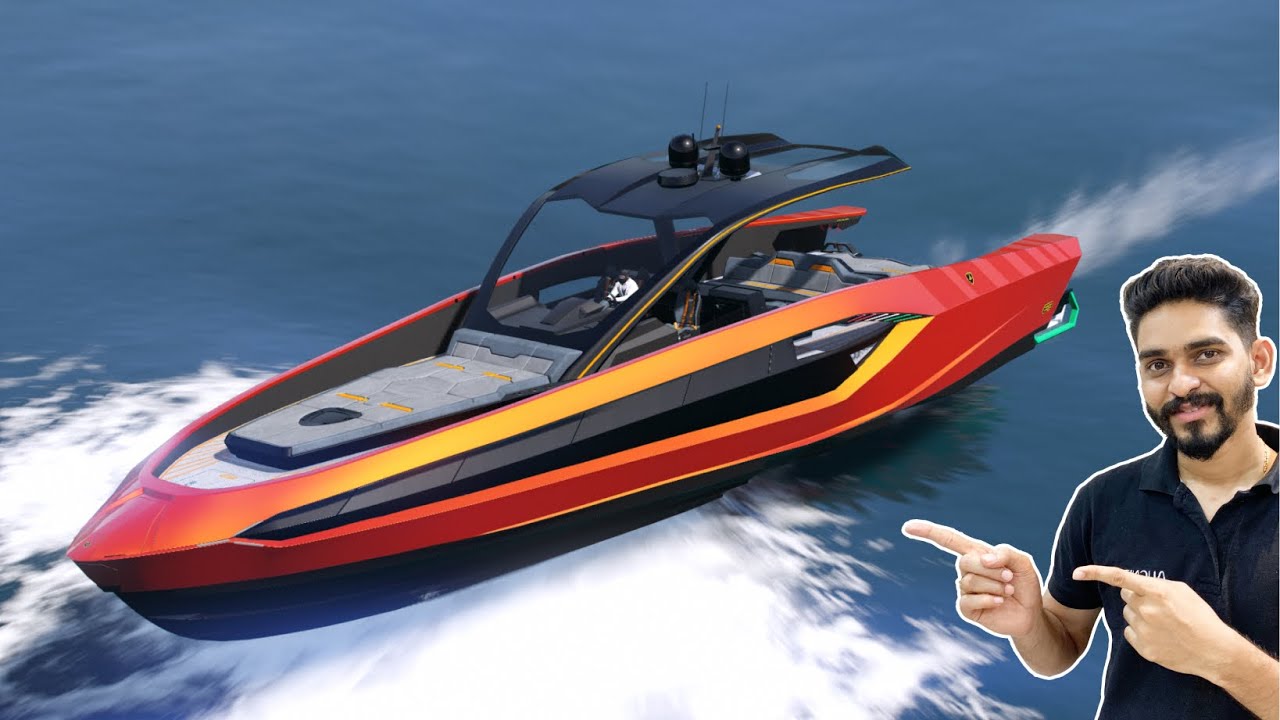 I Tried Lamborghini Speed Boat Mod in GTAV - YouTube
