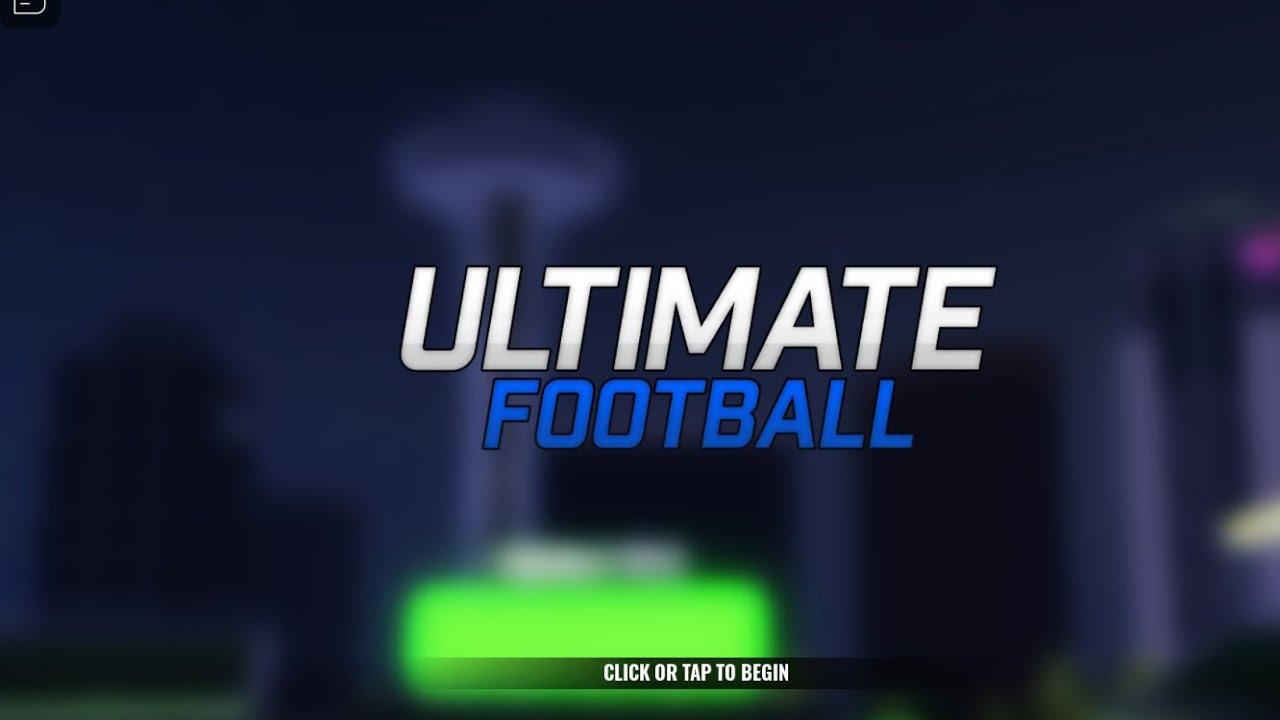 Playing ultimate football in Roblox - YouTube