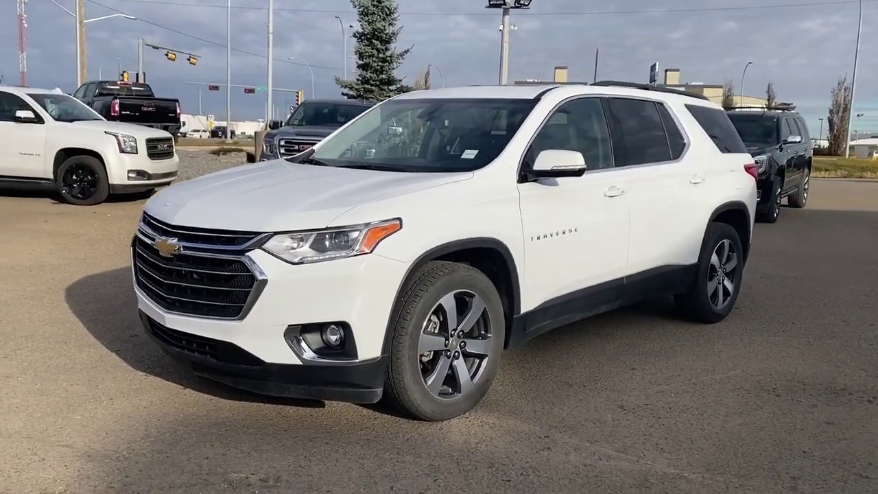 Chevrolet Traverse Lt White